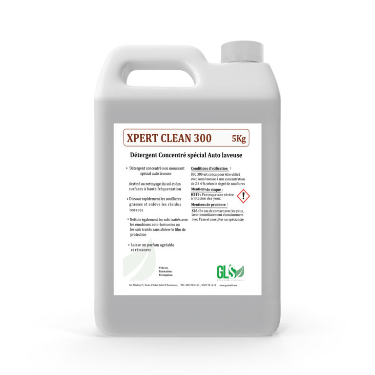 NETTOYANT AUTOLAVEUSE 5 L - XPERT CLEAN 300 - Greenlab